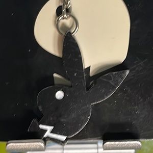 PLAYBOY | Accessories | 205 Playboy Black Logo Keychain Nwt Rare | Poshmark